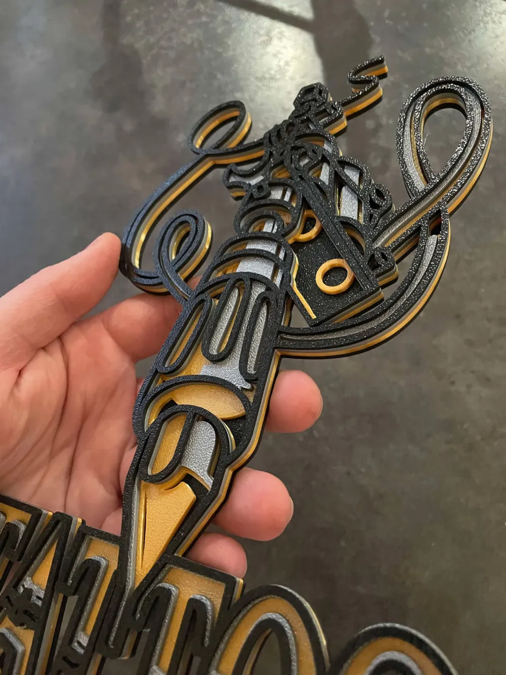 Customizable Layered Tattoo by Remy DiT MakerWorld: Download Free 3D Models