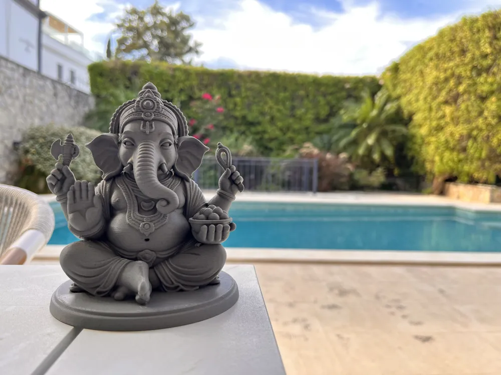 Genesha god statue - Free 3D Print Model - MakerWorld