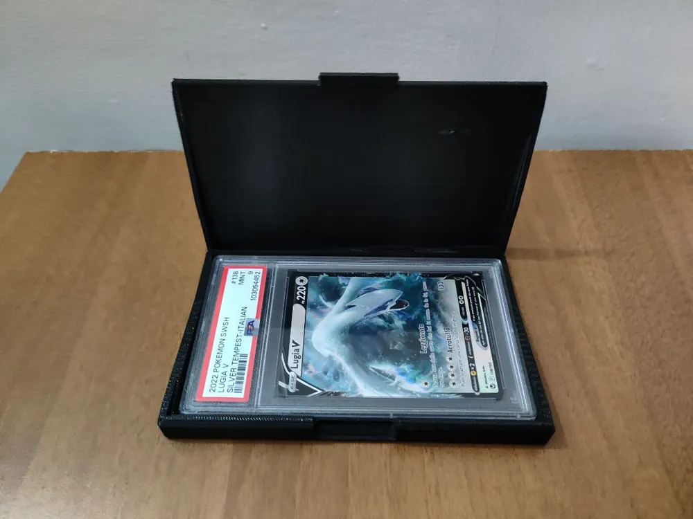 PSA graded card box - Free 3D Print Model - MakerWorld