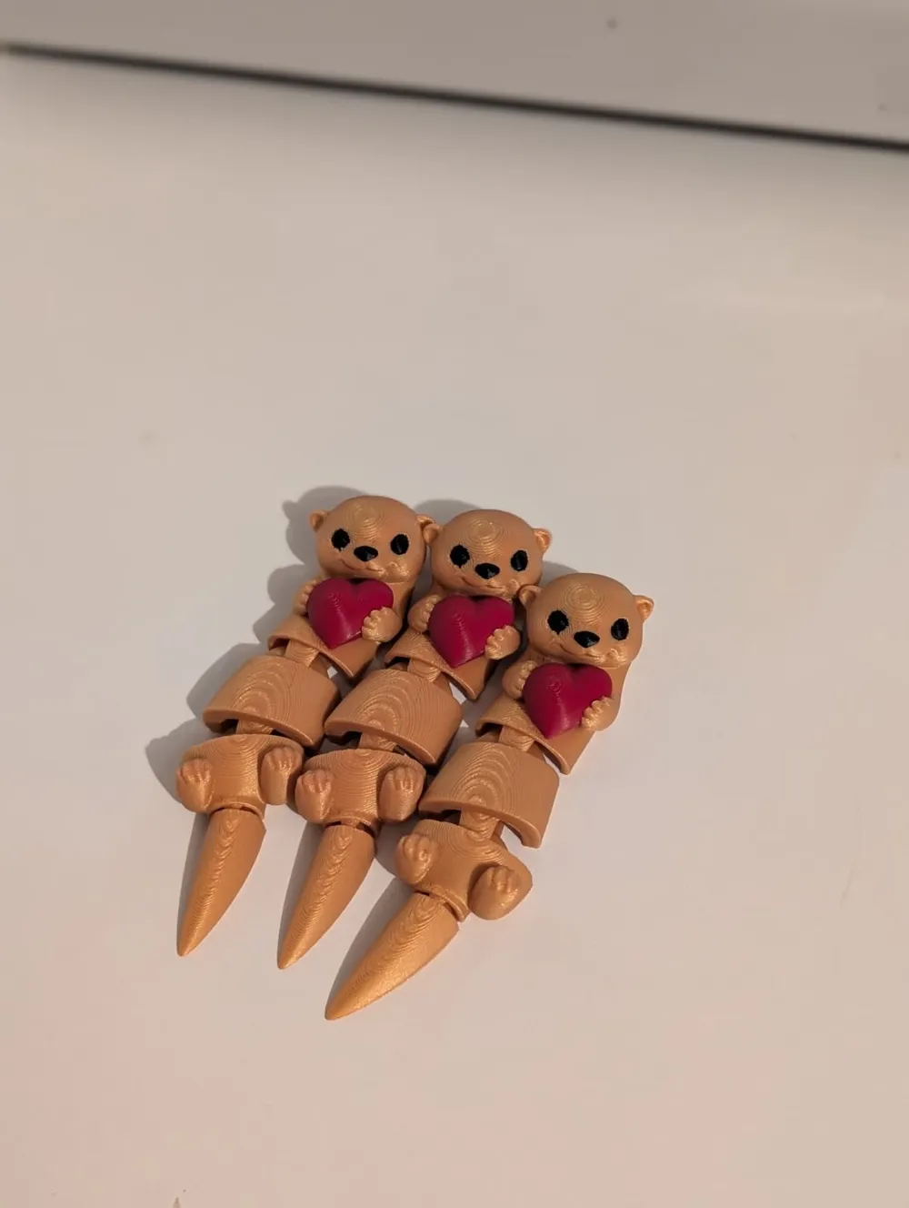 Valentine's Mini Otter - Articulated Animal Gift - Free 3D Print Model ...