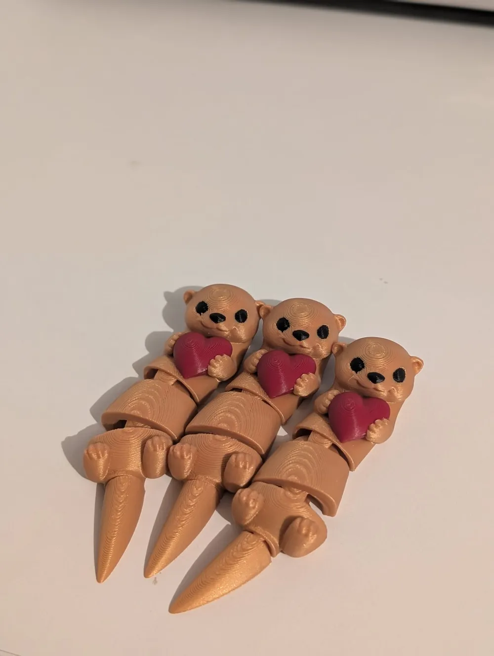 Valentine's Mini Otter - Articulated Animal Gift - Free 3D Print Model ...
