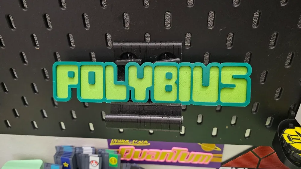 Polybius game sign by NSprints - MakerWorld