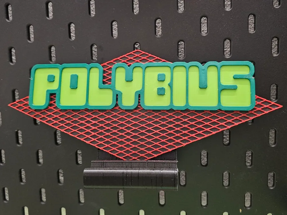 Polybius game sign by NSprints - MakerWorld