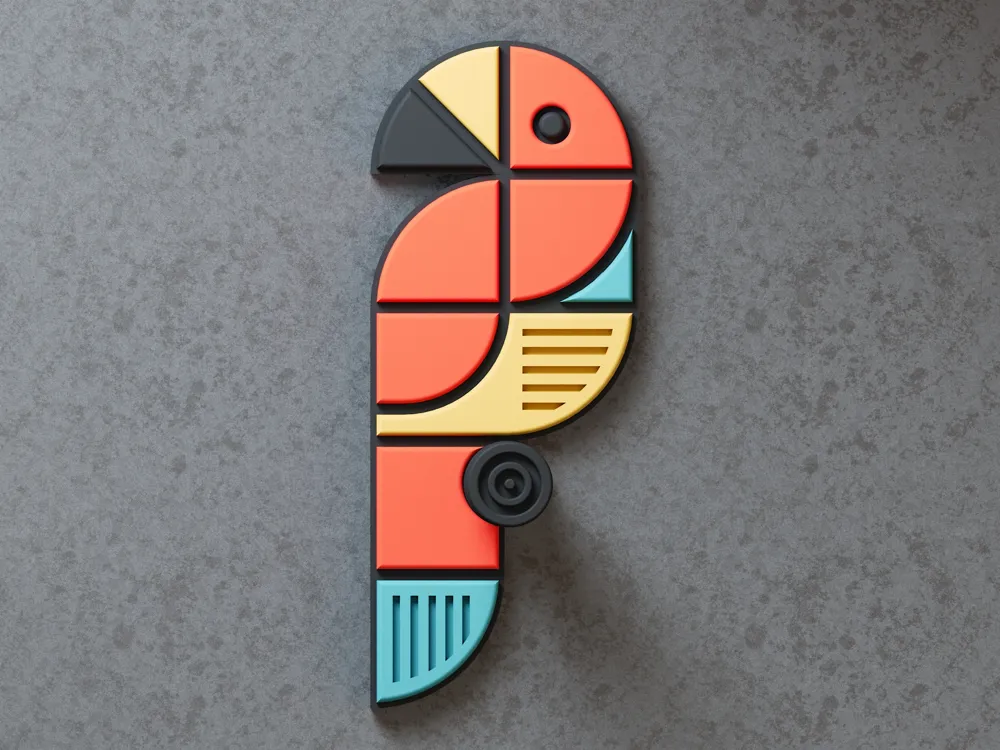 Bird / Key Holder For Wall by Mister.D - MakerWorld