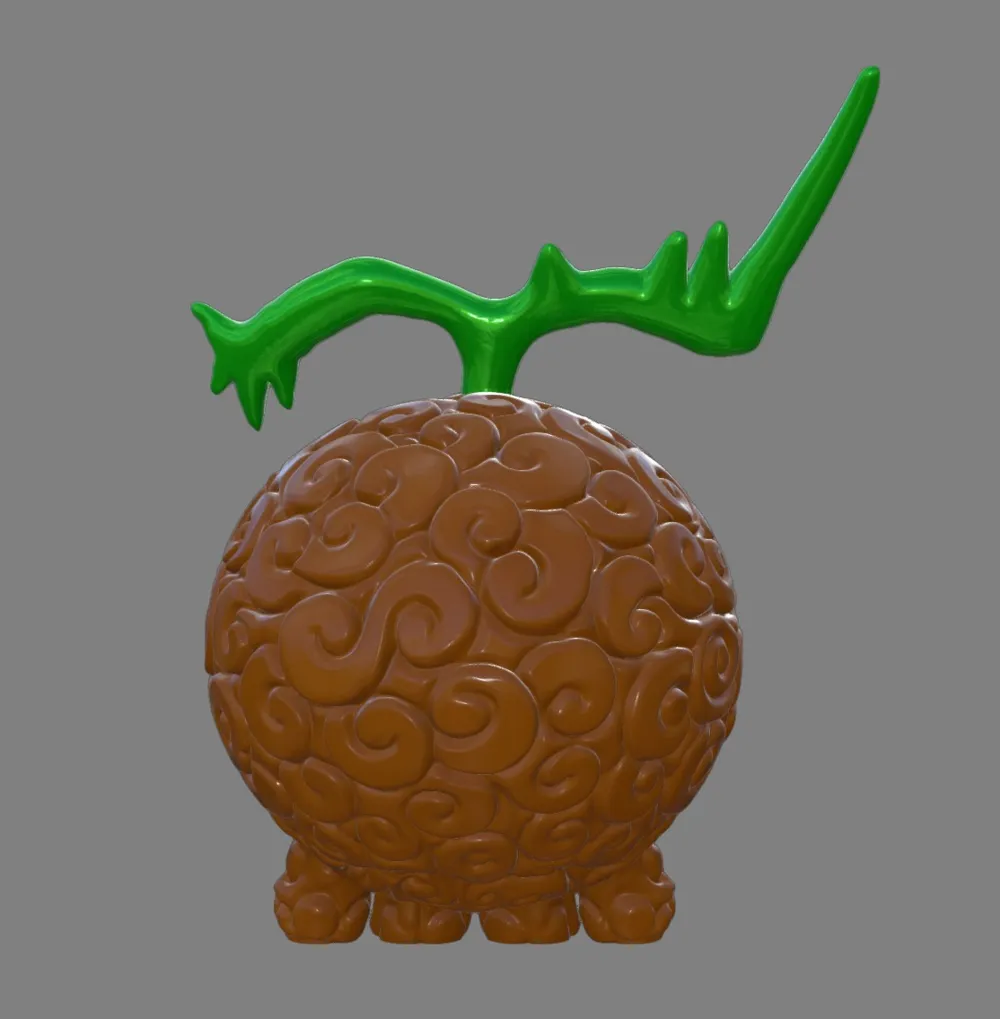 Yomi Yomi no Mi (devil fruit - One Piece) - Free 3D Print Model ...