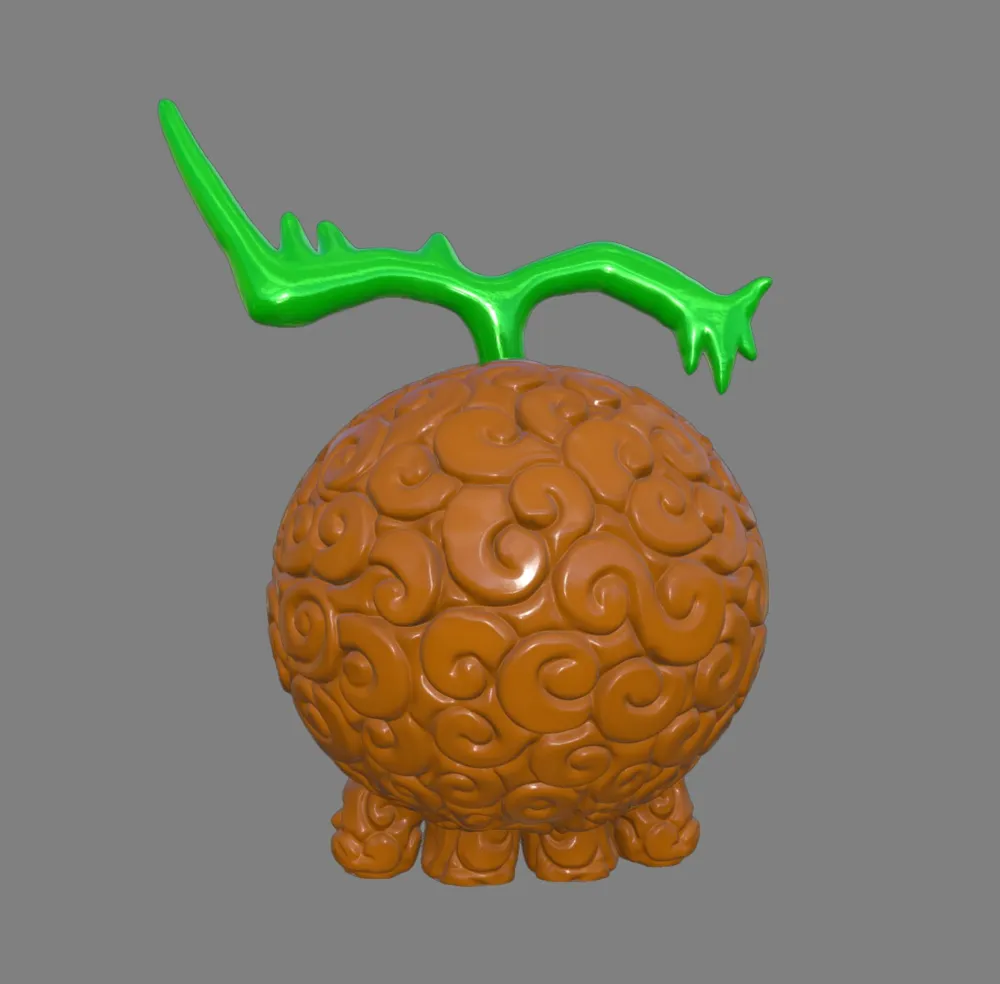 Yomi Yomi no Mi (devil fruit - One Piece) - Free 3D Print Model ...