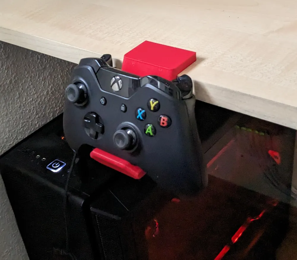 Xbox controller desk mount by motor-fuzzi MakerWorld: Download Free 3D ...