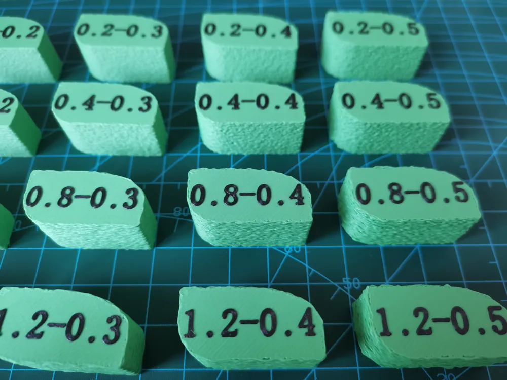 [Calibration] Flocking Effect Test - Free 3D Print Model - MakerWorld