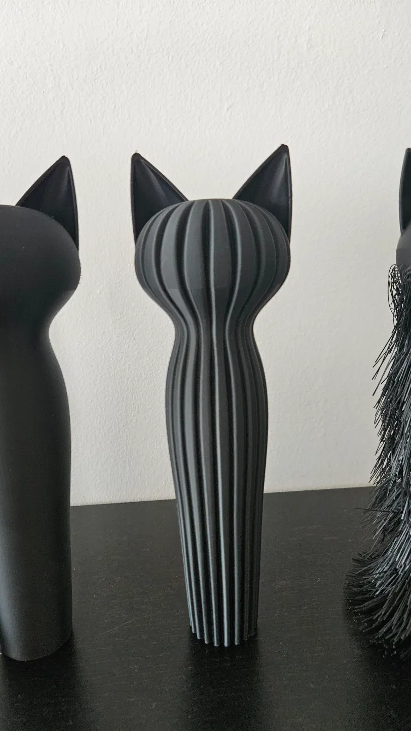 Cat models hairy, pattered and plain by 3DMakeryDE - MakerWorld