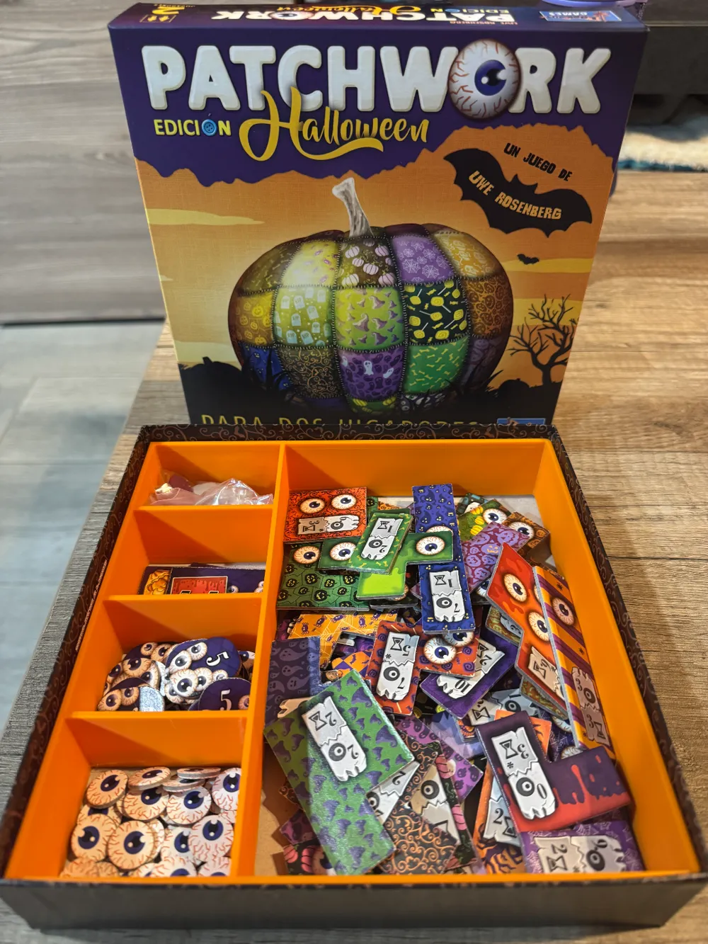 Patchwork game organizer by Tukis MakerWorld: Download Free 3D Models