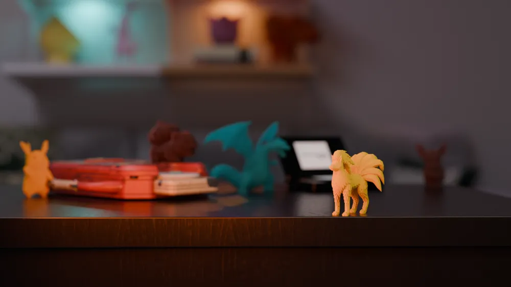 Pixel Style 8bit Ninetales Pokemon by theStonefox MakerWorld: Download ...