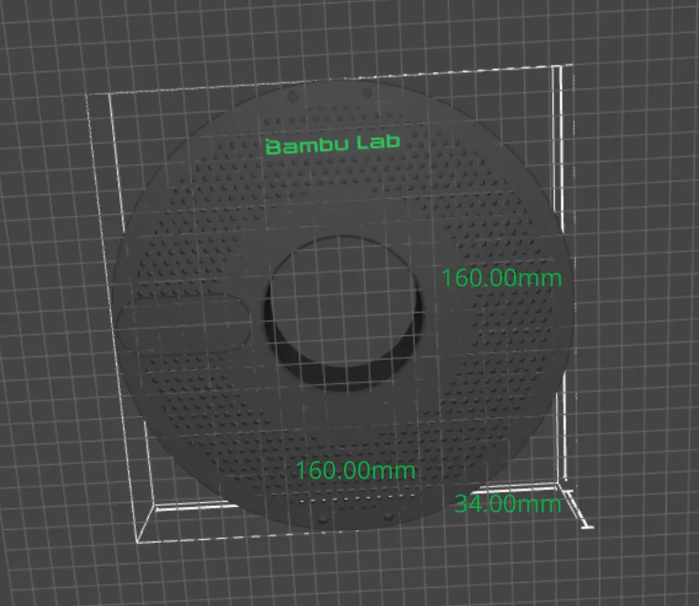 Replica Spool Bambu Lab Mini Half Spool AMS up 400 by platini76 ...