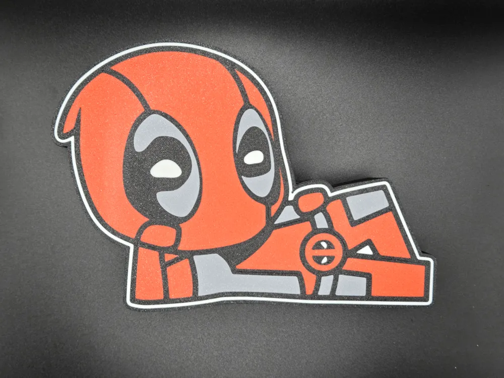 Chibi Deadpool Light box by Nostalgicprints - MakerWorld