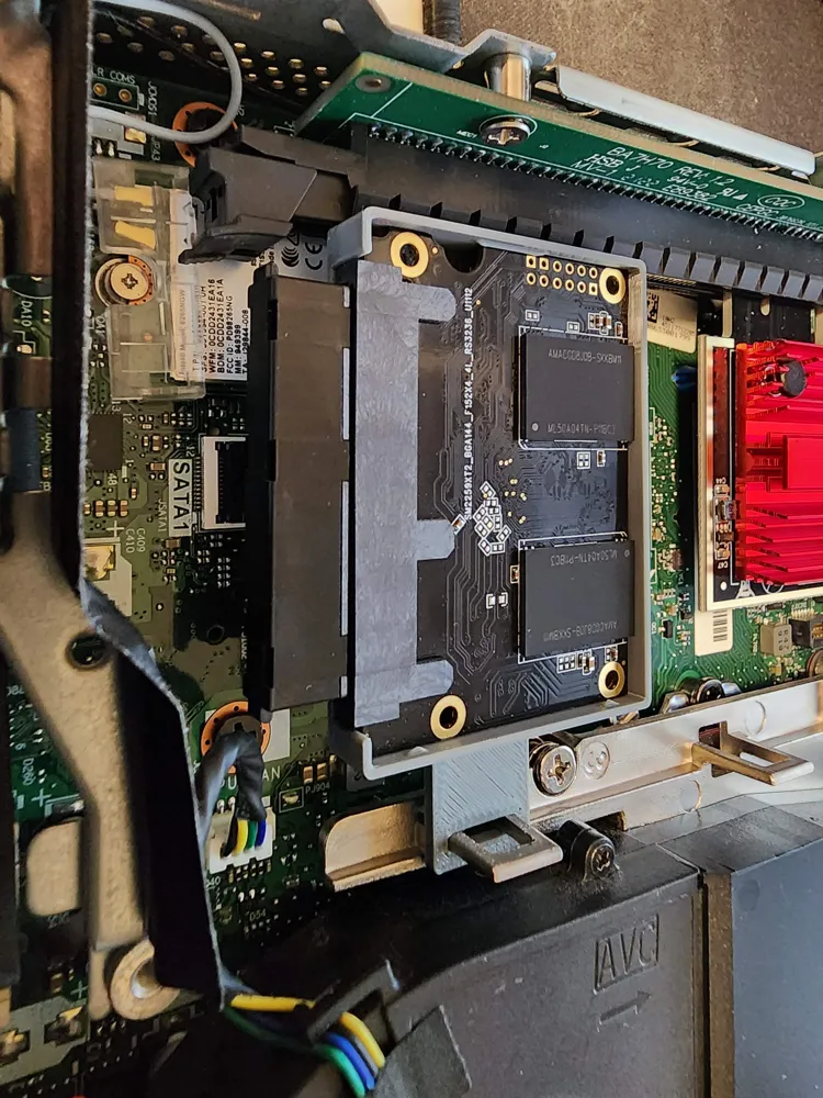 Lenovo Tiny SSD enclosure bracket M720q M920q by user_3238536819 ...