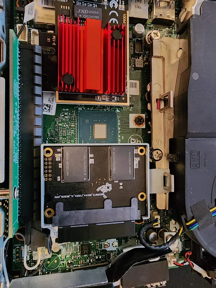 Lenovo Tiny SSD enclosure bracket M720q M920q by user_3238536819 ...