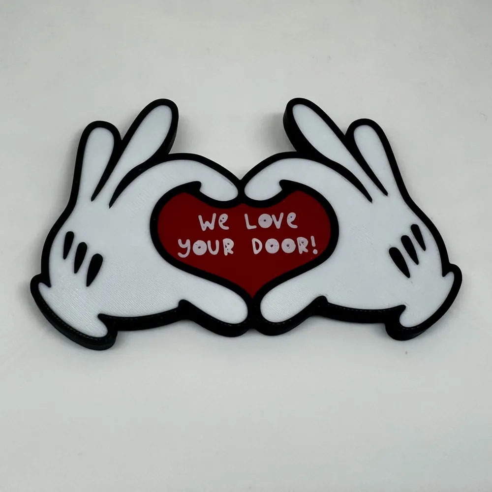 Ímã de Porta para Cruzeiro Disney/Dia dos Namorados - Modelo gratuito ...