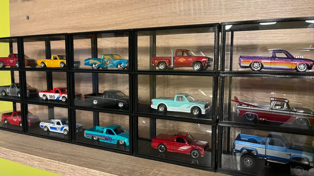 1/64 Hot Wheels / Matchbox storage by Jonek_CZ - MakerWorld