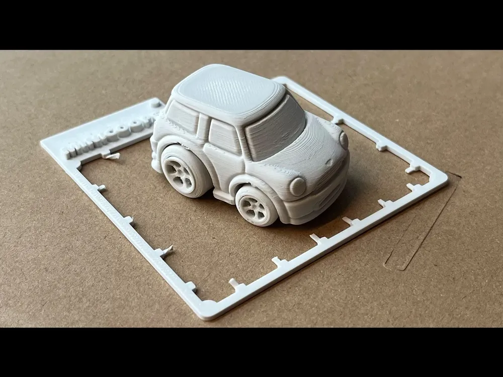 Mini Cooper Articulated Assembly Toy Car by 雪山的造物 MakerWorld: Download ...