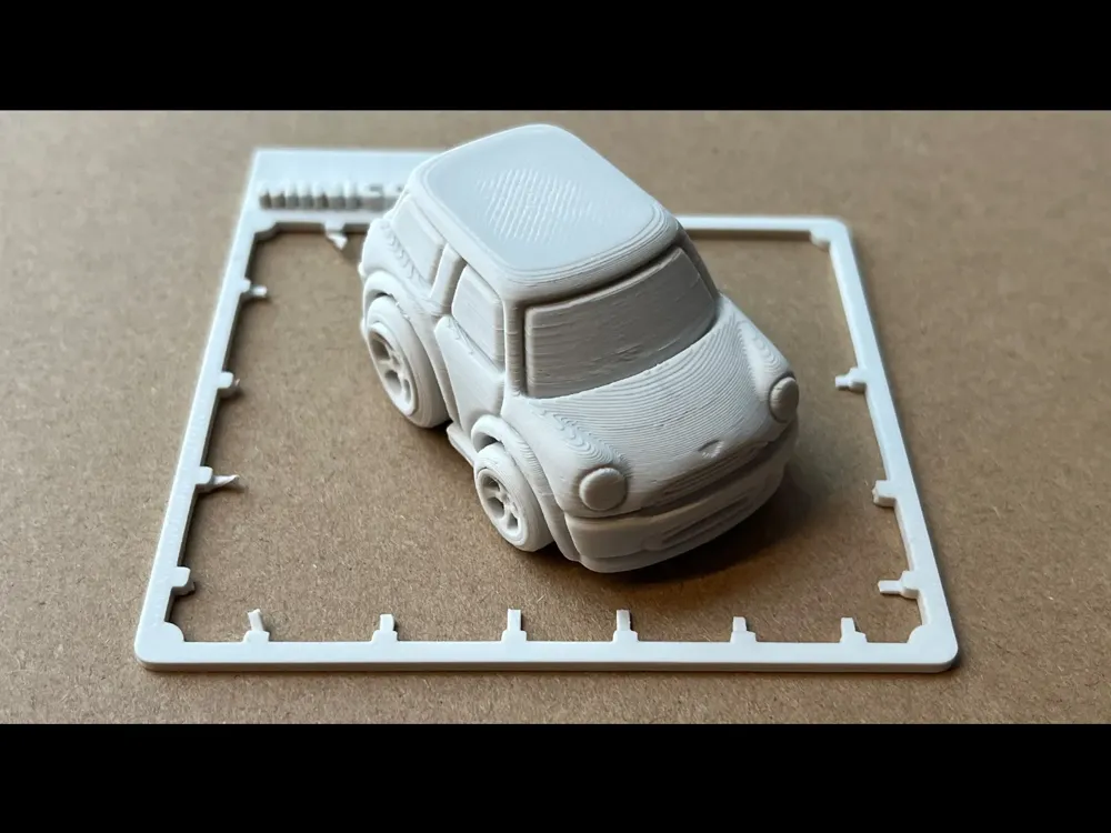 Mini Cooper Articulated Assembly Toy Car by 雪山的造物 - MakerWorld