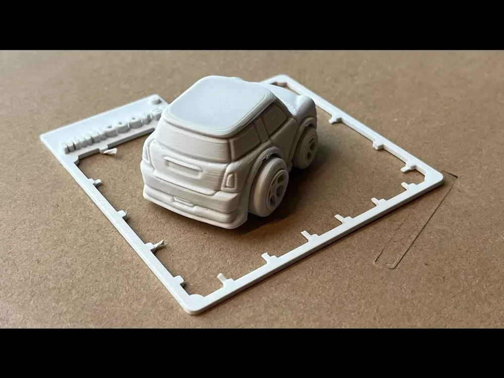 Mini Cooper Articulated Assembly Toy Car by 雪山的造物 MakerWorld: Download ...