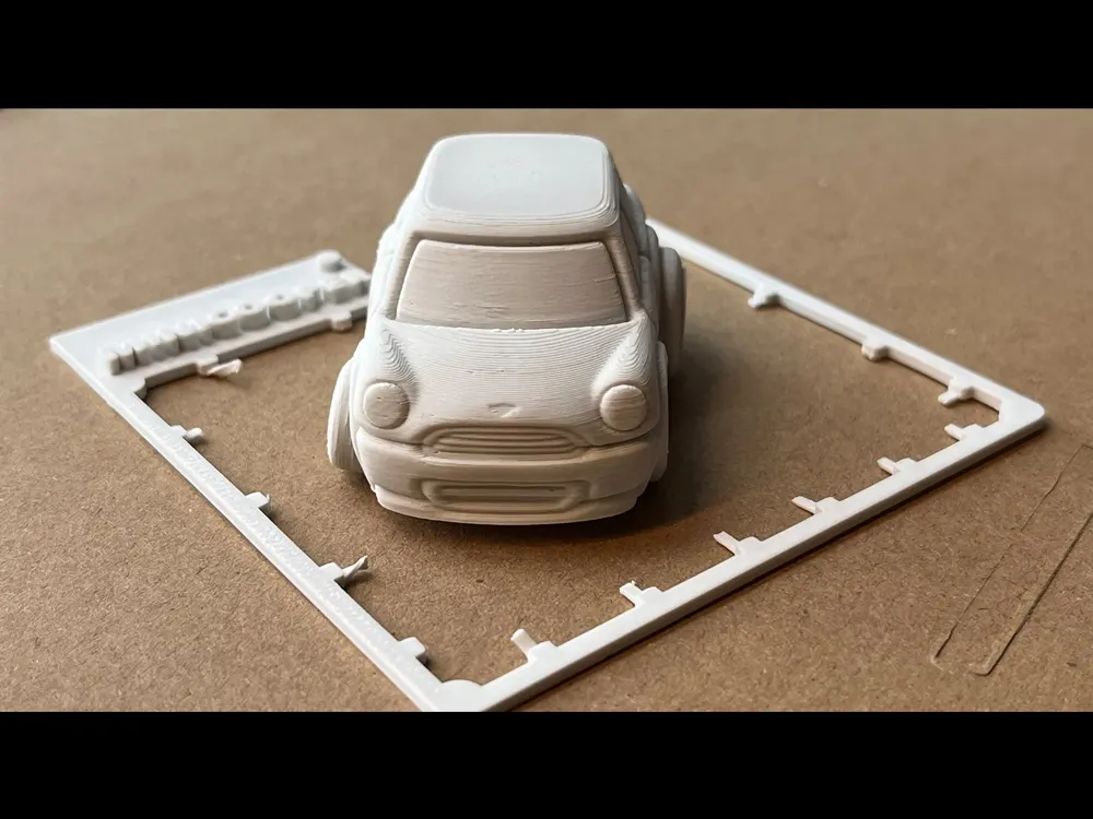 Mini Cooper Articulated Assembly Toy Car by 雪山的造物 MakerWorld: Download ...