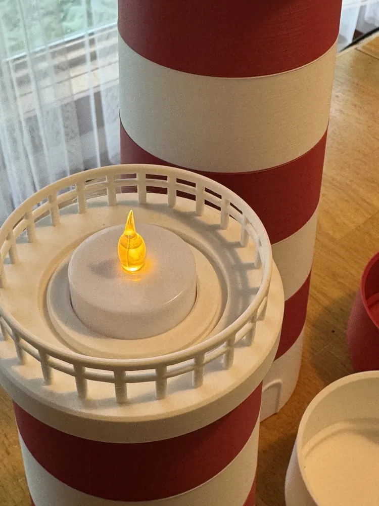 Lighthouse night light with storage by Anko MakerWorld: Download Free ...