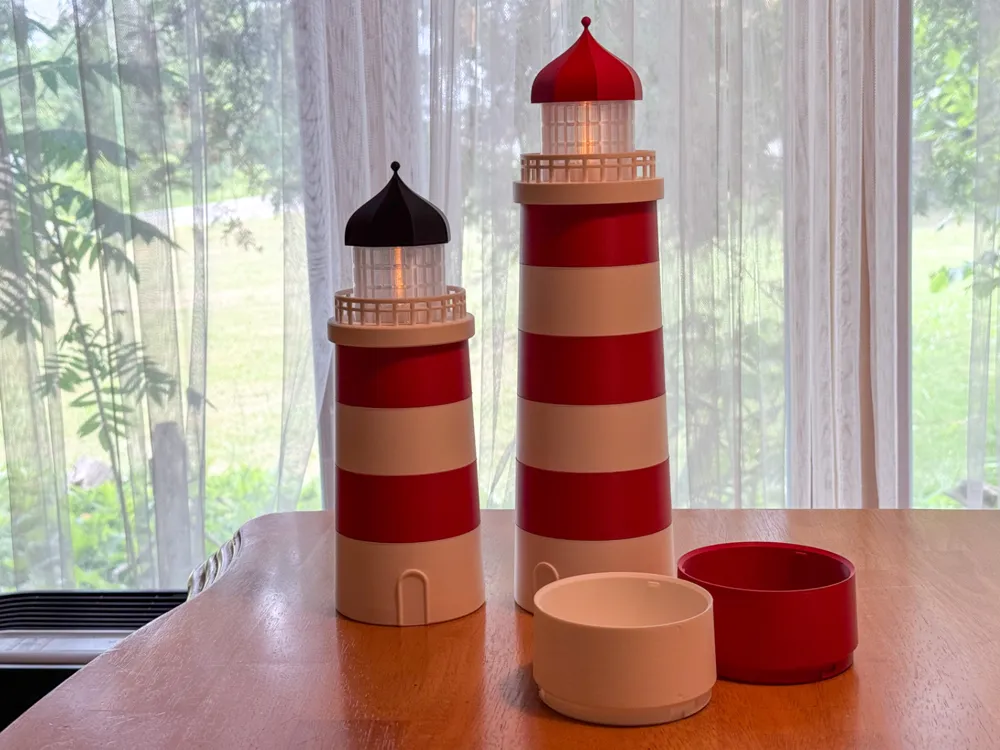 Lighthouse night light with storage by Anko MakerWorld: Download Free ...