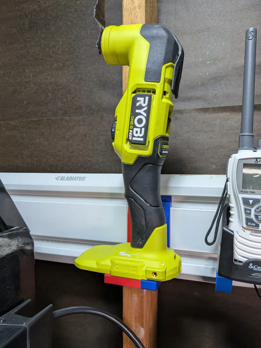 Ryobi tool gladiator slatwall holder by nottingham82 MakerWorld: Download Free 3D Models