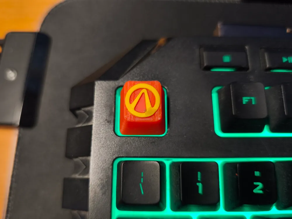 Borderlands Keycap for Membrane Keyboard Remixed by CreativiMex ...