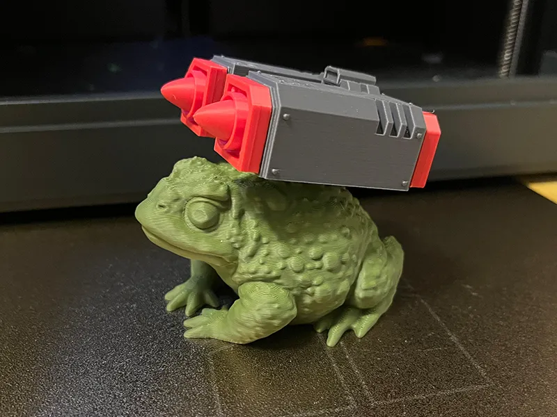 Missile Toad Ornament Mistletoe Christmas Ornament by user_1576416653 ...