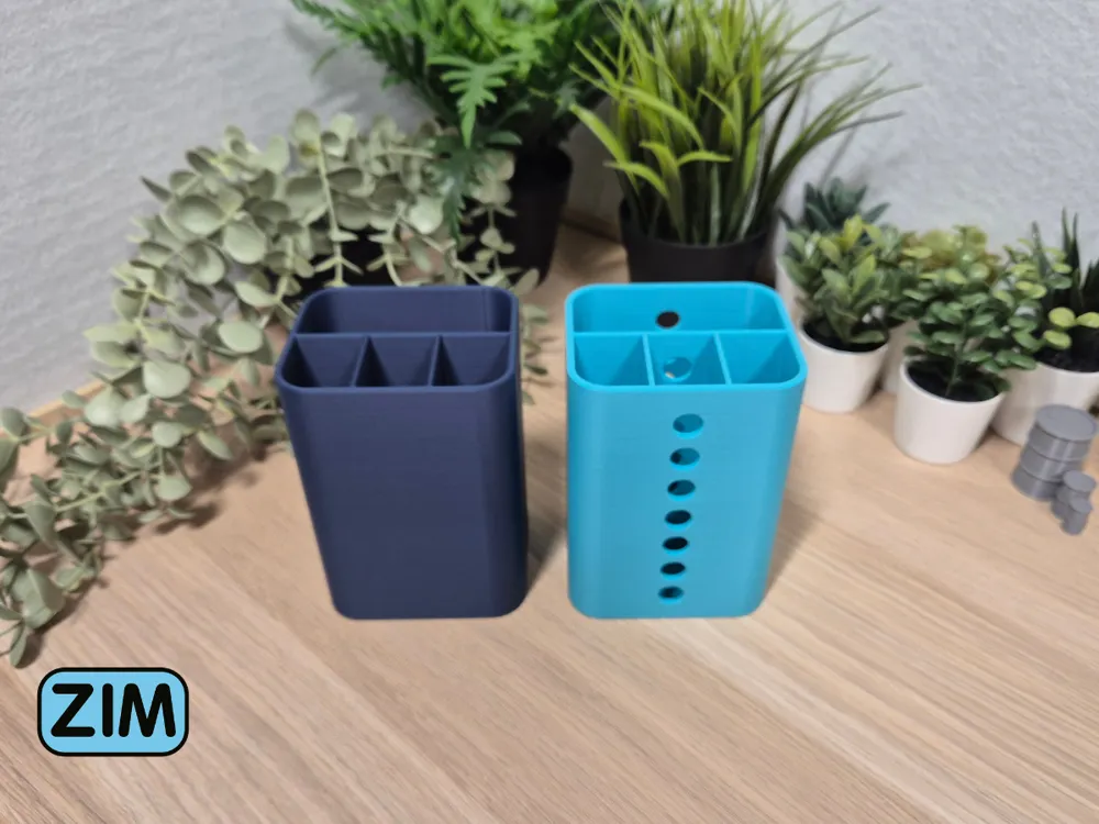 ZIM - Toothbrush Holder by ZIM MakerWorld: Download Free 3D Models