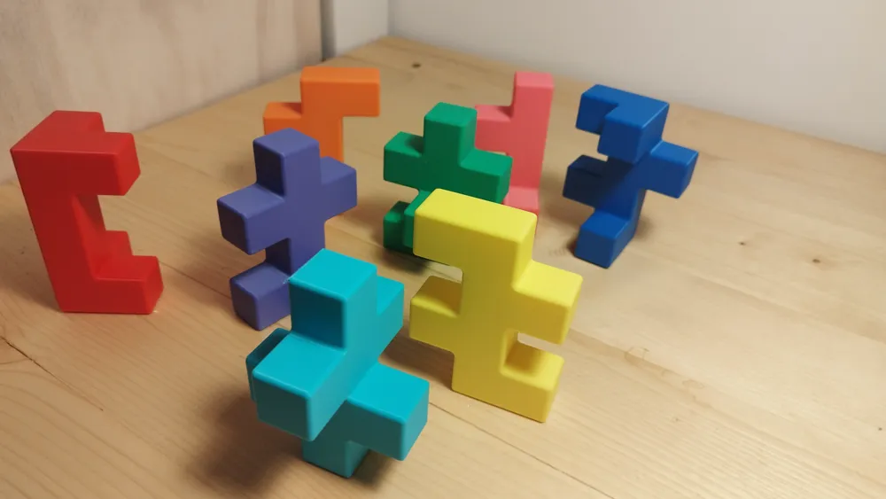 Puzzle Cube Semi-Easy by 3D-Rune - MakerWorld