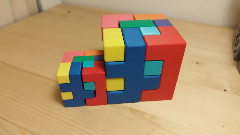 Puzzle Cube Semi-Easy by 3D-Rune - MakerWorld