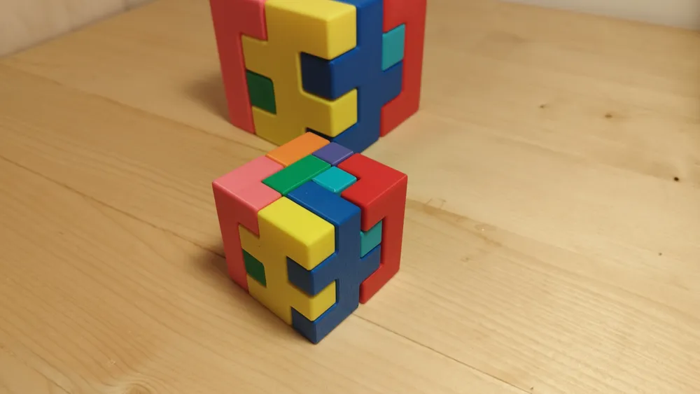 Puzzle Cube Semi-Easy by 3D-Rune - MakerWorld