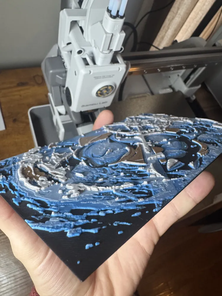 Pokemon Blastoise HueForge - Free 3D Print Model - MakerWorld
