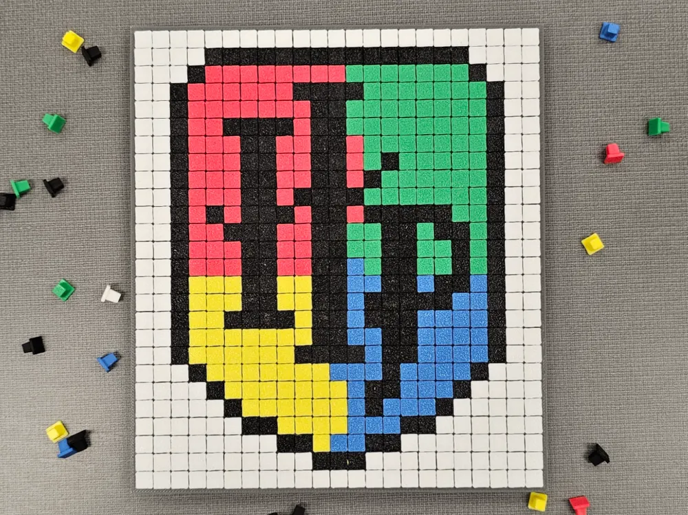 Cresta de Harry Potter en Pixel Art por Andrew Lankford - MakerWorld