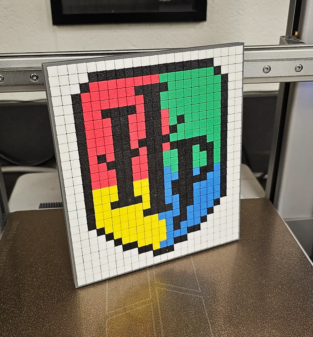 Cresta de Harry Potter en Pixel Art por Andrew Lankford - MakerWorld