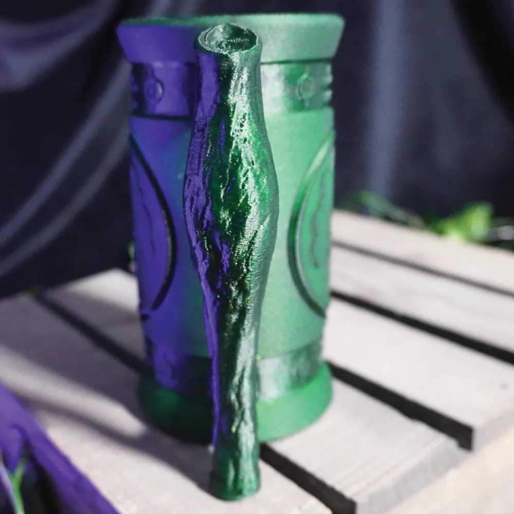 MtG Green Mana-Inspired Can Holder/Koozie - Free 3D Print Model ...