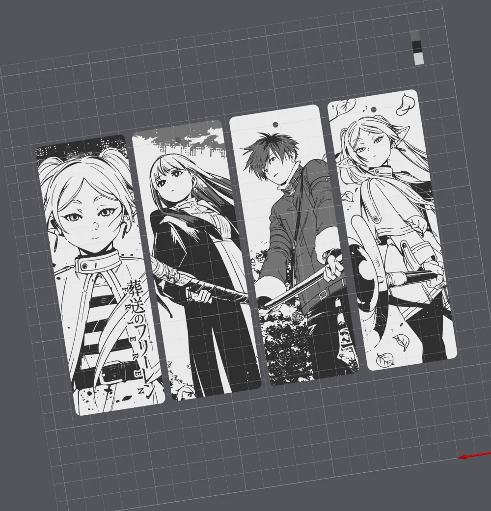 Frieren: Beyond Journey's End Bookmarks by Cosmo Moore MakerWorld ...