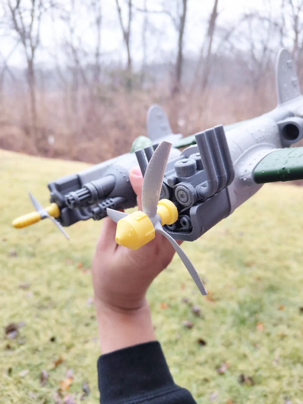 P_Dirty_8 Inspired Fighter Aircraft by SF3D MakerWorld: Download Free ...