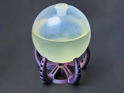 Sphere Display Stand – Multiple Sizes - Free 3D Print Model - MakerWorld