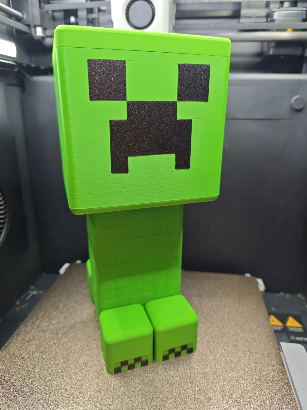 Minecraft Creeper candy/cookies/popcorn box by Maer MakerWorld ...