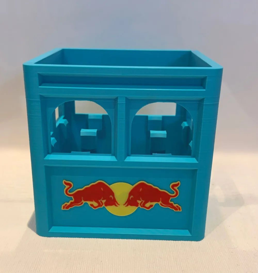 Red Bull crate - Free 3D Print Model - MakerWorld