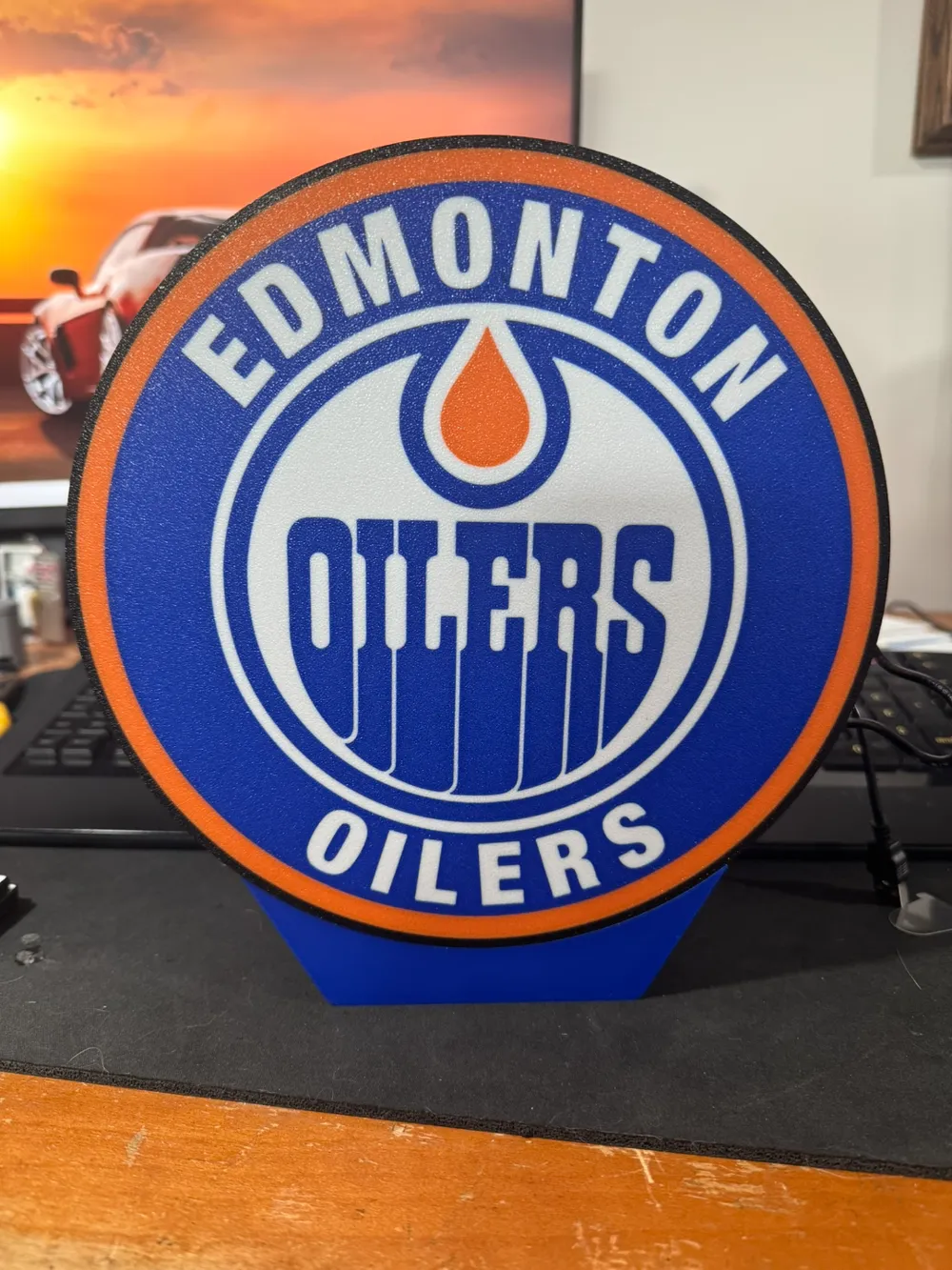 Edmonton Oilers Light Box by jweldridge04 - MakerWorld