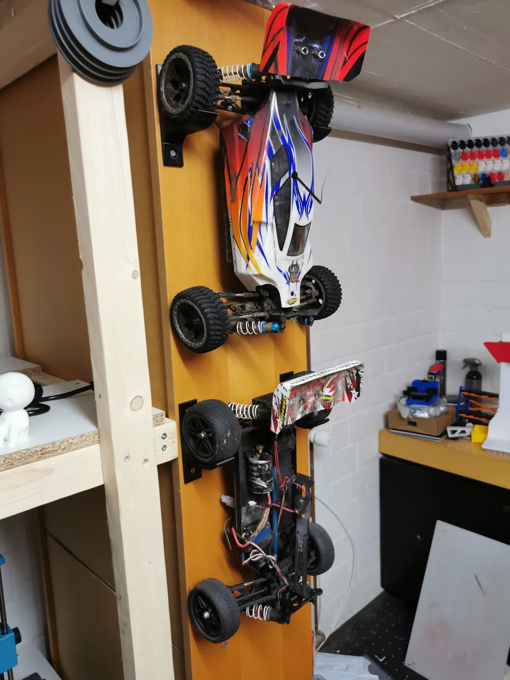 RC Car Wall Mount / Wandhalterung RC-Auto – Kostenloses 3D-Druckmodell ...