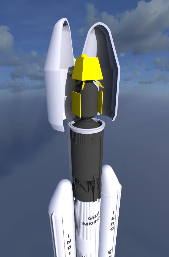 ISRO GSLV Chandrayaan 2 by Viraj MakerWorld: Download Free 3D Models
