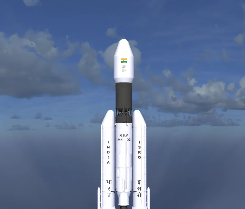 ISRO GSLV Chandrayaan 2 by Viraj MakerWorld: Download Free 3D Models