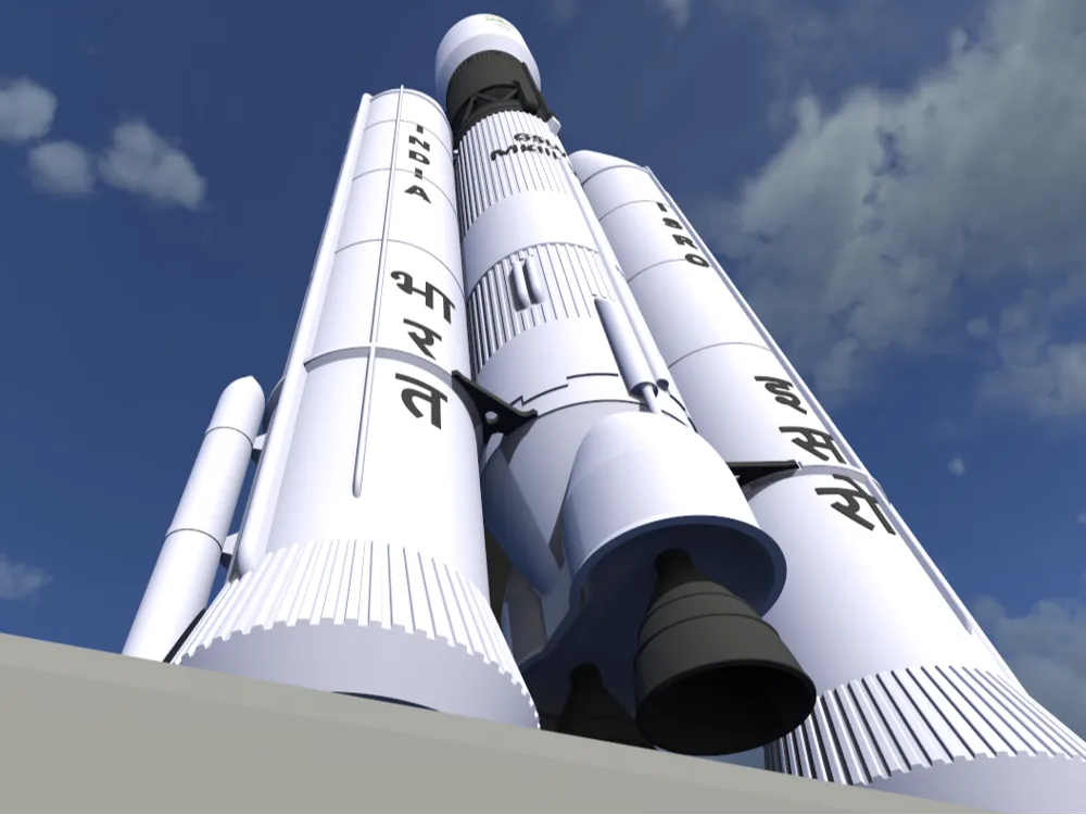 ISRO GSLV Chandrayaan 2 - Free 3D Print Model - MakerWorld