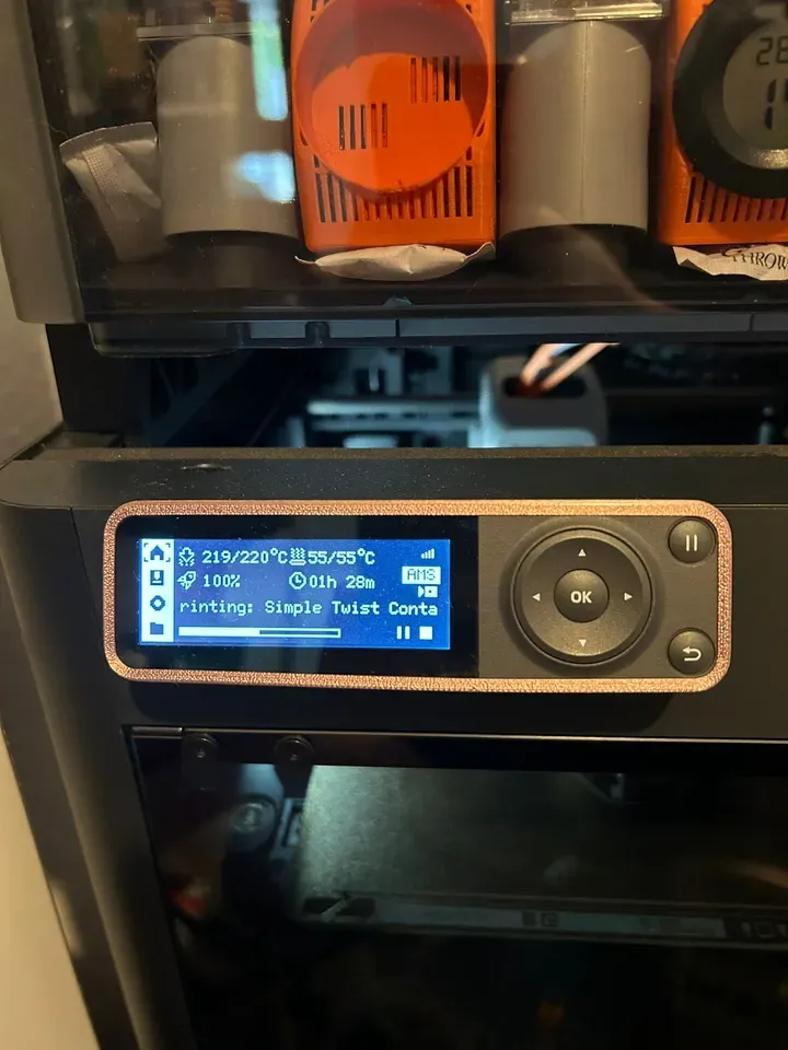 Bambulab P1P P1S Display Cover Upgrade Displaycover Bambu Lab X1C by ...