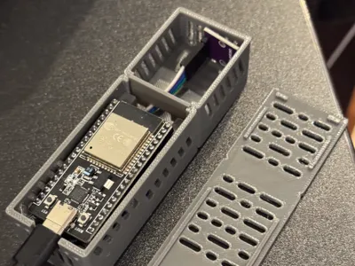 ESP32 Long sensor case Remixed by Lucho MakerWorld: Download Free 3D Models